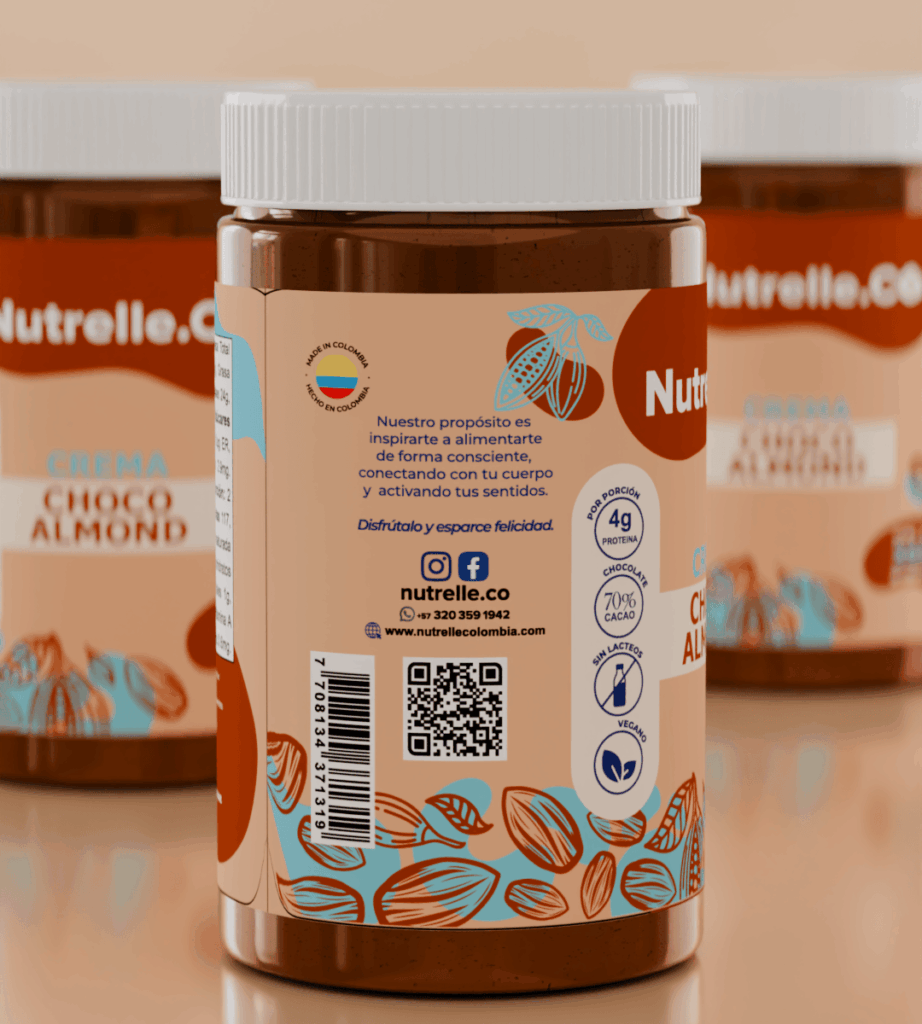 Crema Choco Almond 🍫🌰 – Alimentos Nutrelle