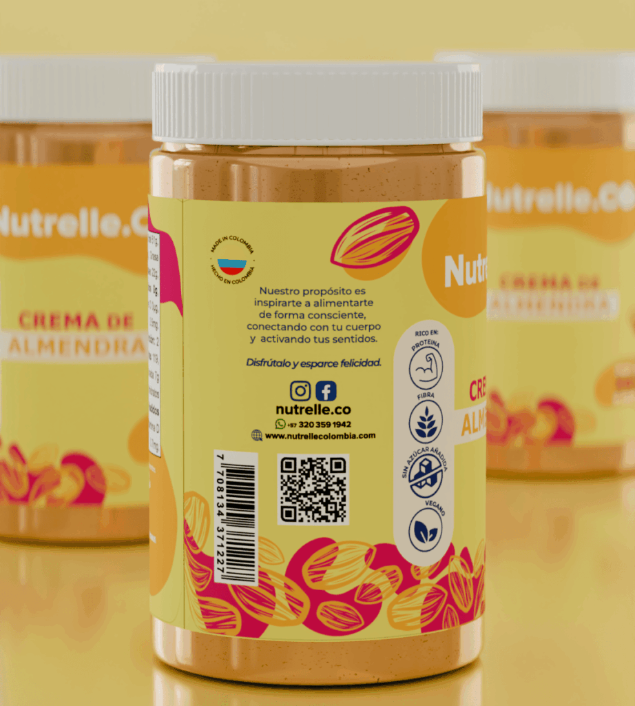 Crema de Almendras 🌰 – Alimentos Nutrelle