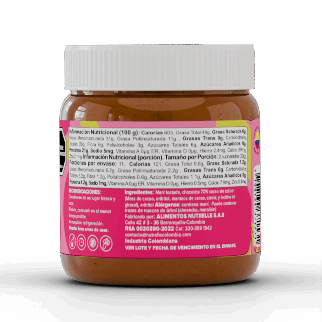 Crema Choco Maní 🍫🥜 – Alimentos Nutrelle